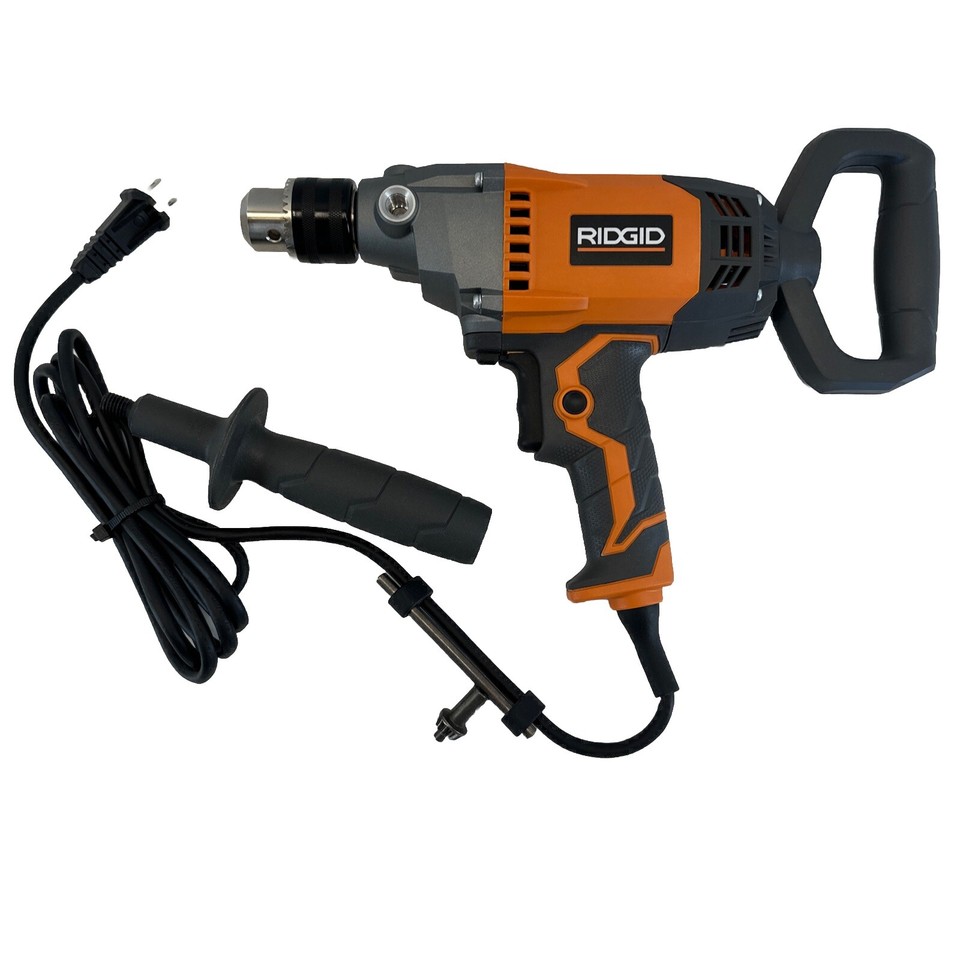 Ridgid 1/2 in Spade Handle Mud Mixer Corded Model R7122 649661172925| eBay