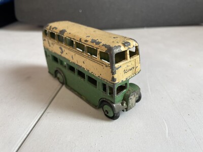 Dinky Toys #29c/290 AEC Double Decker Bus - Cream/Green - Loose | eBay