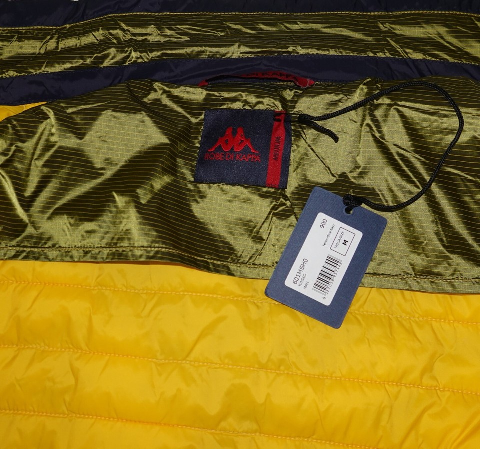 New ROBE DI KAPPA Vest in Yellow-Blue Navy Size Medium | eBay