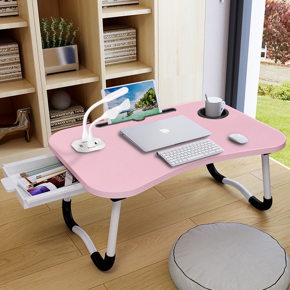 Laptop Stand Desk Table Adjust Folding Computer Table Portable Sofa Lap ...