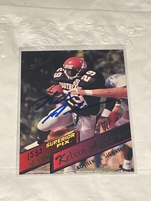 Sharp 1995 Superior Pix SE Missouri State Kelvin Anderson Auto ...