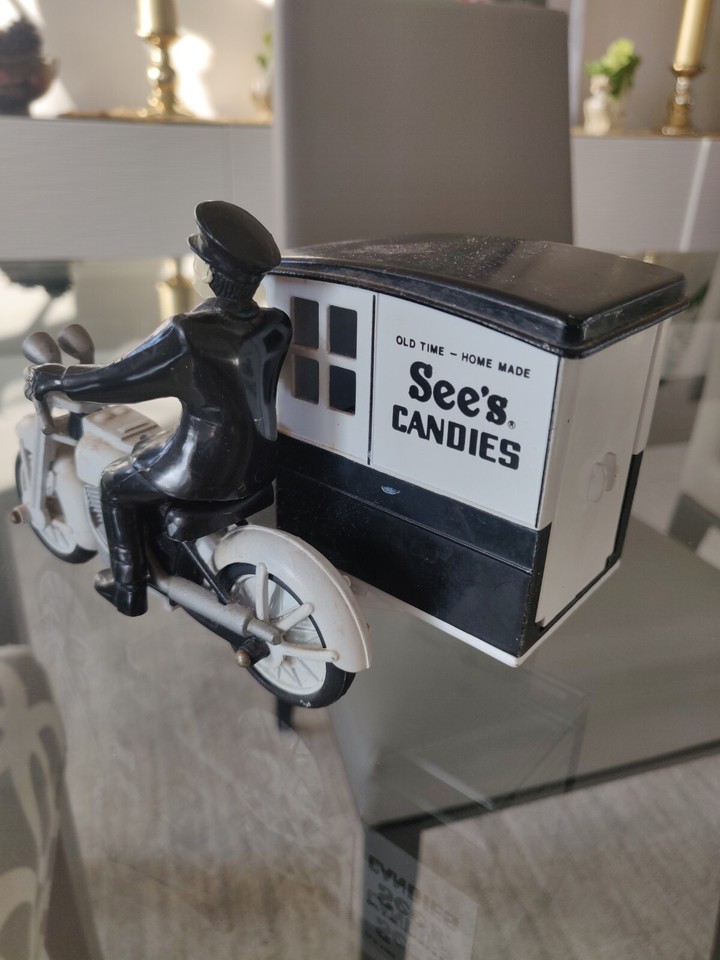 See’s Candies Diecast Motorcycle Cart & Side Car #746775 | eBay
