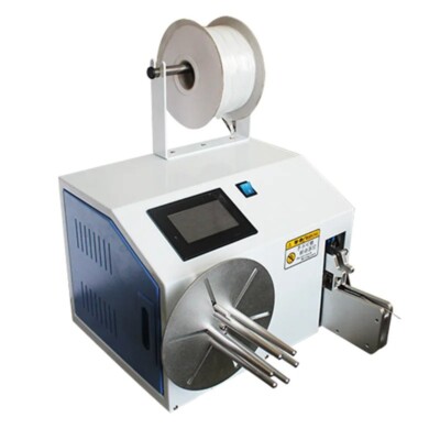 Automatic Power Wire Winding And Binding Machine Cable Banding Machine ...