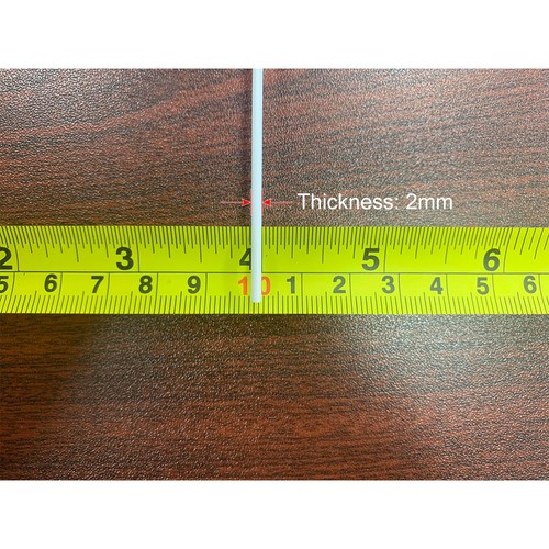 2mm×20" ABS Plastic Round Bar Rod for Architectural Model Making DIY ...