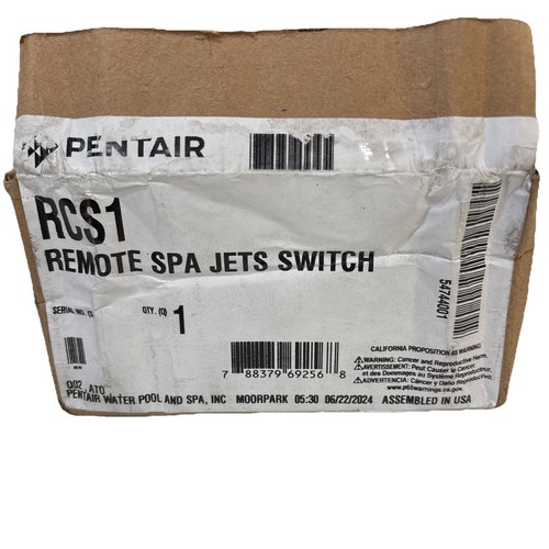 Pentair Spa Jets Switch F-Multiple Jet Pumps Wall Mount (RCS1) | eBay
