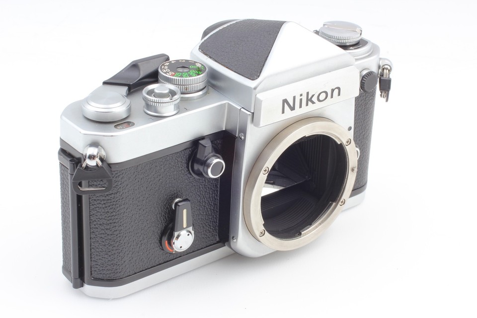 All works! [Near MINT w/Case] Nikon F2 Eye Level Film Camera + 50mm F1 ...