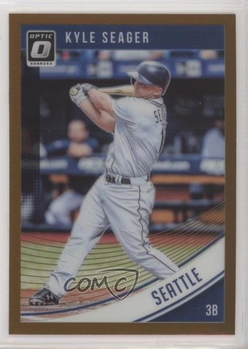 2018 Panini Donruss Optic Bronze Prizm Kyle Seager #136 | eBay