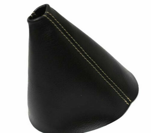 Fits 97-04 Chevrolet Corvette C5 Real Leather Manual Shift Boot w/Beige ...