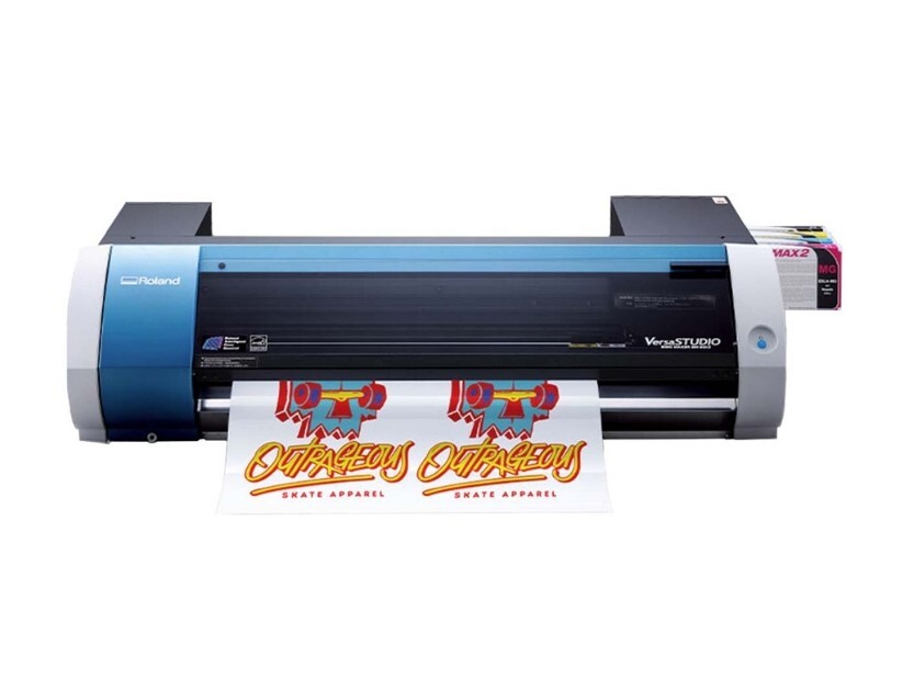 LARGE BN-20A LARGE FORMAT PRINTER/CUTTER WITH EXTRA INK AND MEDIA | eBay