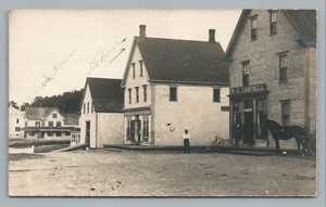 Boiestown New Brunswick RPPC Campbell General Store—Photo Upper ...