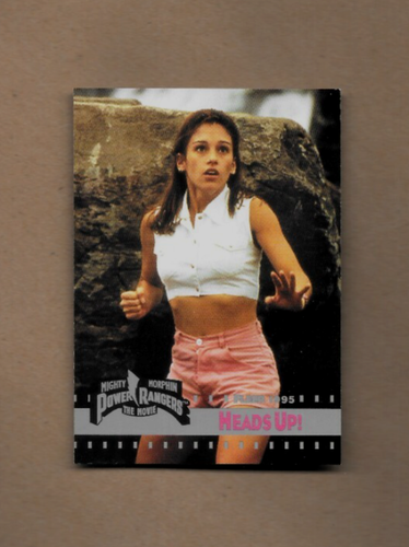 1995 Fleer Mighty Morphin Power Rangers Heads Up! Card #64 Amy Jo ...