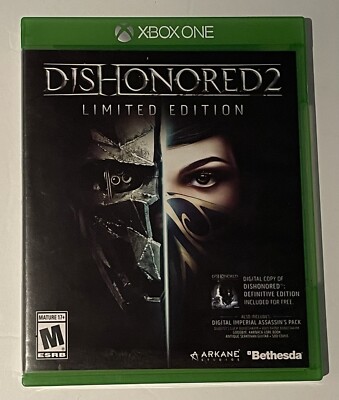 Dishonored 2 Xbox One COMPLETE 93155171329| eBay