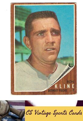 1962 Topps #216 Ron Kline | eBay
