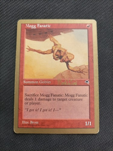 Carte Magic Mogg Fanatic WCD 1999 | eBay