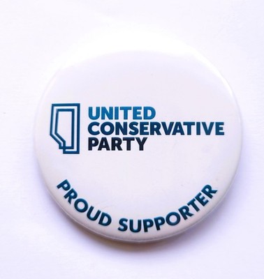 NEW United Conservative Party Alberta pin button - Canada UCP Danielle ...