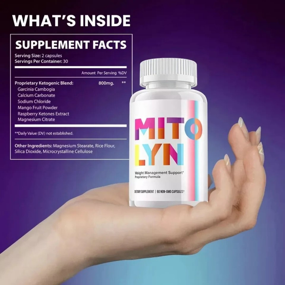 (3 Pack) Mitolyn Advanced Weight Loss Support Mito Lyn Maximum Strength 180ct | eBay