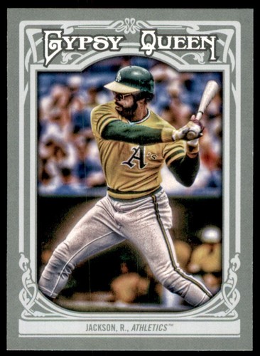 2013 TOPPS GYPSY QUEEN REGGIE JACKSON OAKLAND ATHLETICS #284 | eBay