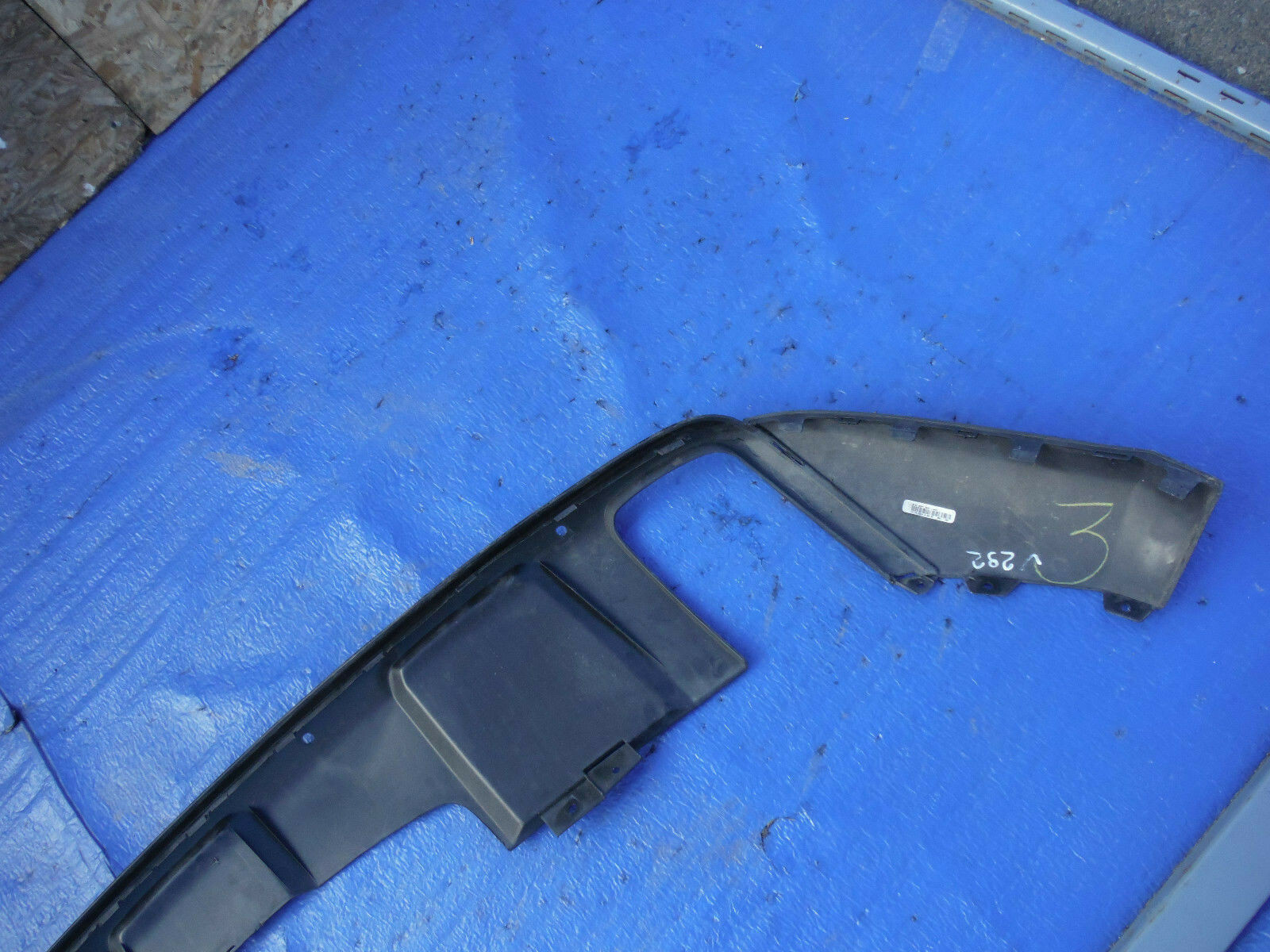 2008-2011 MERCEDES ML ML350 ML550 REAR BUMPER LOWER COVER VALANCE OEM ...