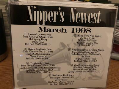 RARE PROMO NIpper's Newest March 1998 PROMO RED SEAL CD RARE | eBay