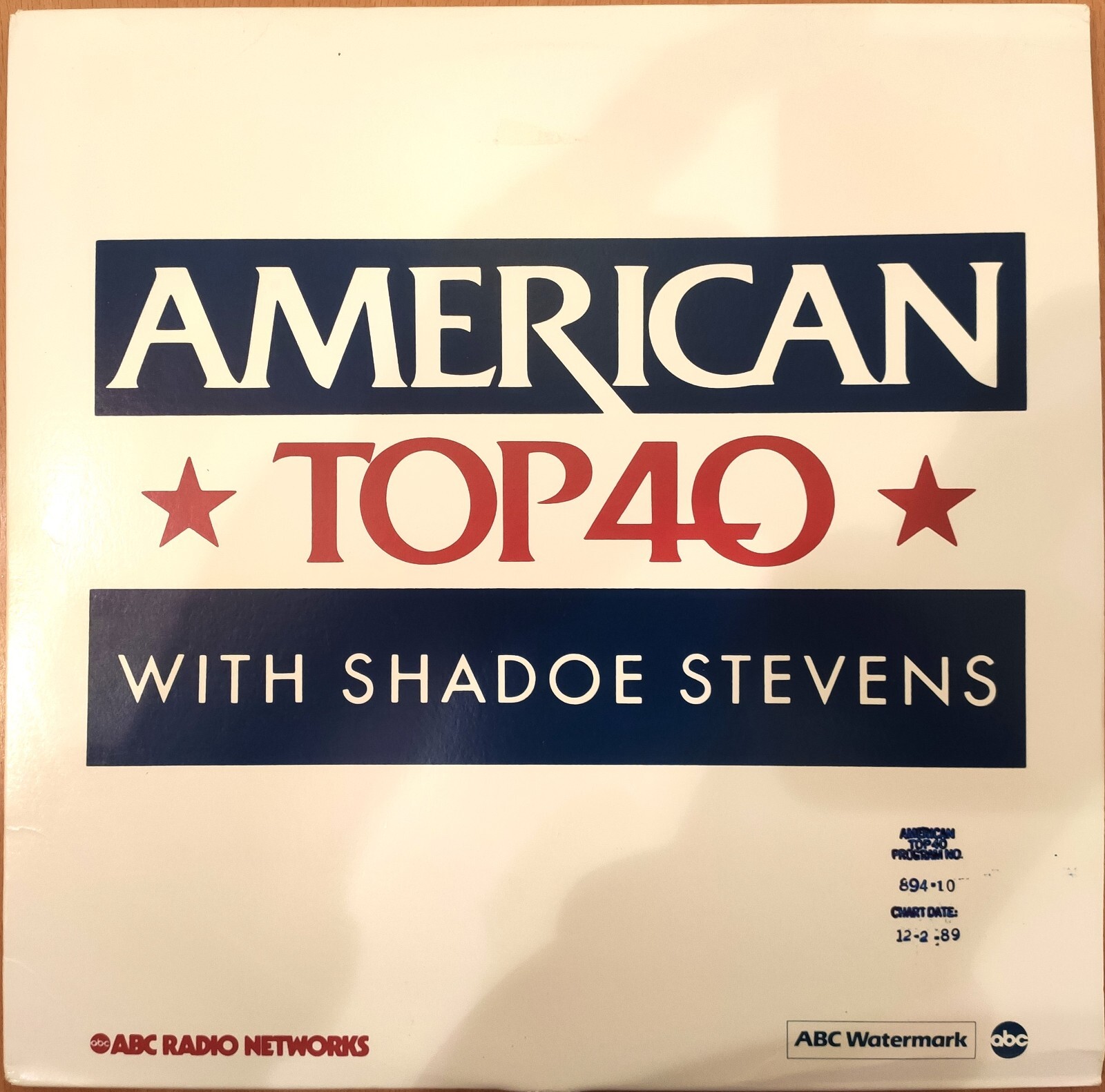 AMERICAN * TOP40 * WITH SHADOE STEVENS 4xPROMO VINYL Show #48 ABC RADIO ...