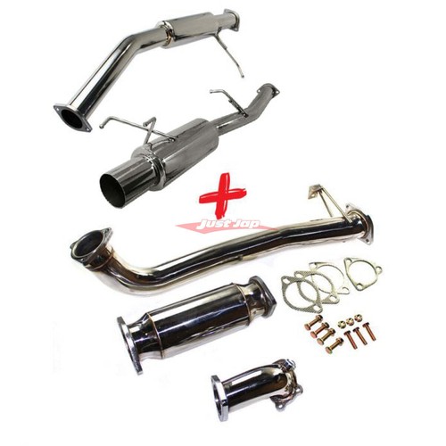 JJR Hyperflow Stainless Steel Exhaust System (De-Cat Bundle A) fits ...
