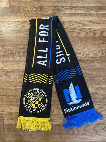 Columbus Crew SC Knit Scarf - Major League Soccer MLS - Black/Blue ...
