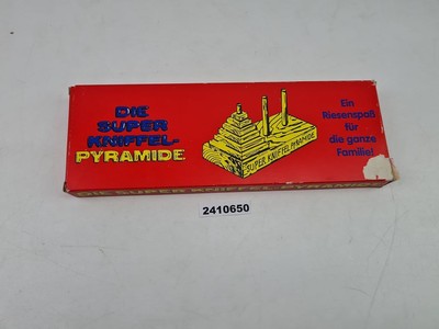 Spiel Die Super Kniffel Pyramide Handmade Germany Holz Spaß Familie ...