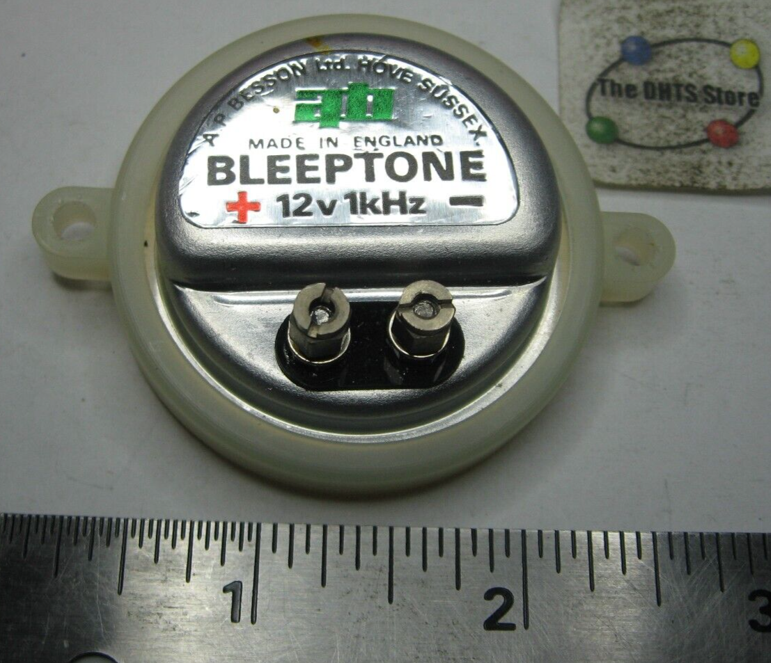 Bleeptone AP Besson 12V 1KHz Signaler Buzzer Beep - Used Pull Qty 1 | eBay