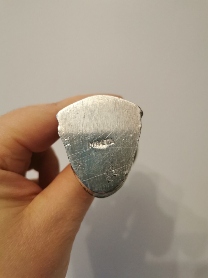 Vintage Silver Plated Brass F. Abela & Sons Maltese Dolphin Koi Fish ...