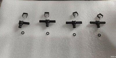 Denso injector leak off fittings and clips x4 | eBay UK