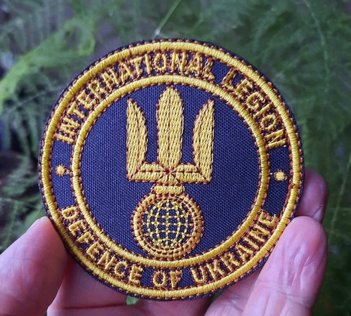 International Legion Defence of Ukraine Embroidered Ukrainian Army ...
