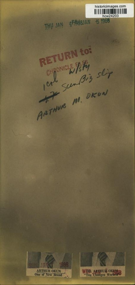 1964 Press Photo Arthur Okun named as Economic Advisers Council ...