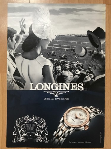 Longines 2012 Advertisement Pub Ad Werbung | eBay