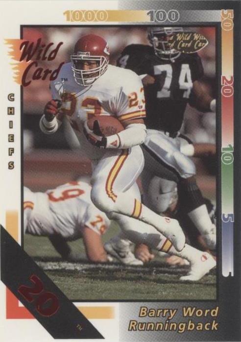 1992 Wild Card - Barry Word #84 20 Stripe for sale online | eBay