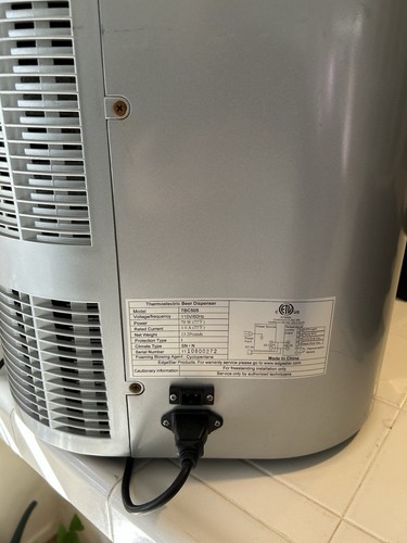 EdgeStar Deluxe Mini Kegerator 5 Liters Draft Beer Dispenser Model ...