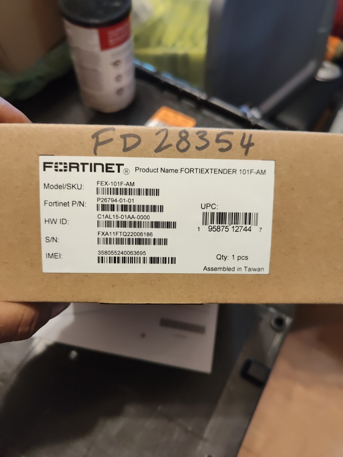 NEW Fortinet FEX-101F-AM FortiExtender 2 SIM Ethernet Cellular Wireless ...