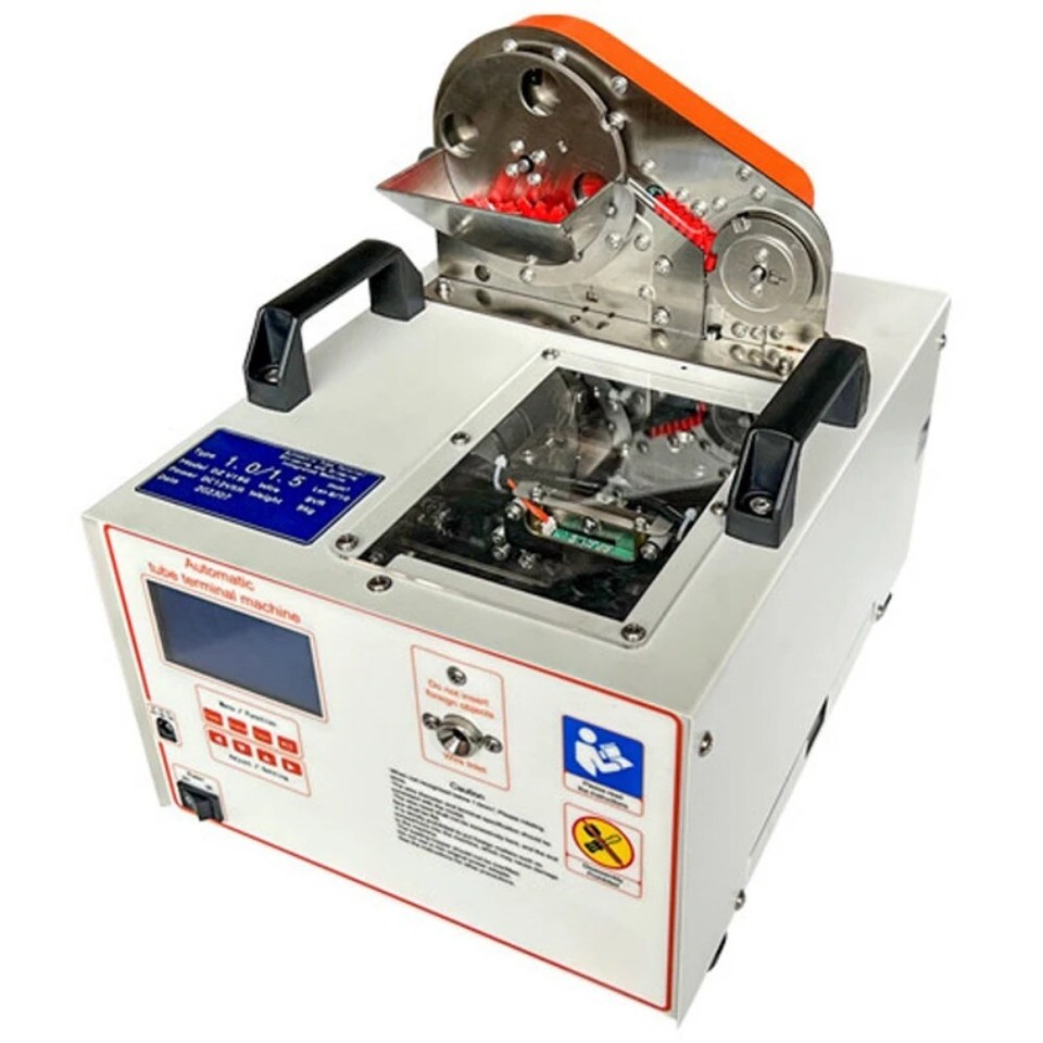 Tube Type Terminal Crimping Machine European Pin Type Terminal ...