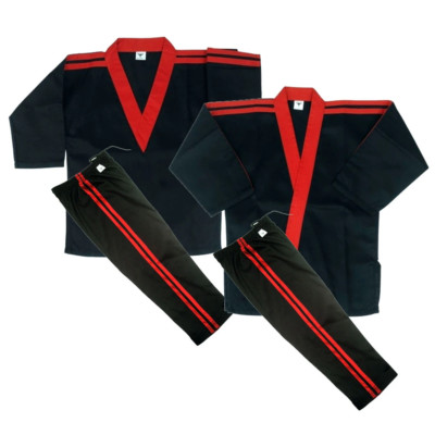 Martial Arts Karate Team Uniforms Gi - Open & V-Neck | eBay