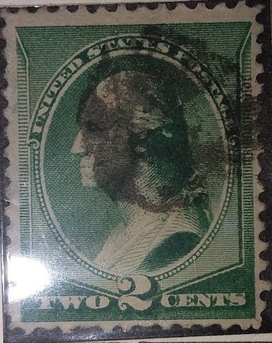 USED Scott #213 1883 Washington 2 cent USA STAMP | eBay