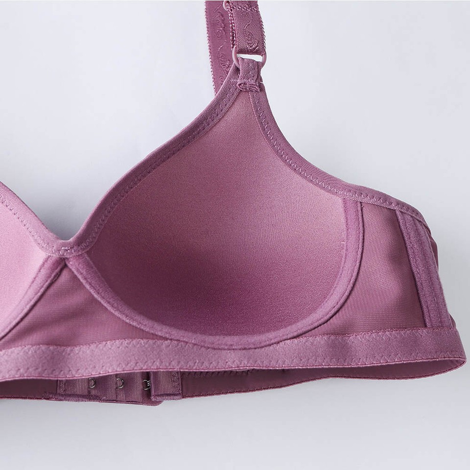 Middle Aged Ladies Bras Wireless Brassiere Mother Bra Ma'am Sexy ...