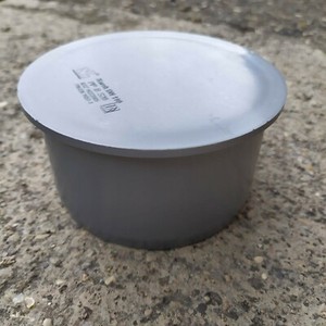 110mm 4'' Socket Plug Soil Pipe End Cap Drainage Sewerage Ending Stop ...