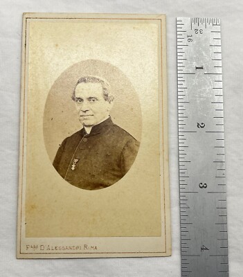 c1866 CDV Cardinal Giacomo Antonelli Vatican Catholic Photograph | eBay