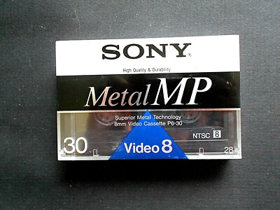 Sony Video 8 Metal MP P6-30MP NTSC8 Video Cassette | eBay