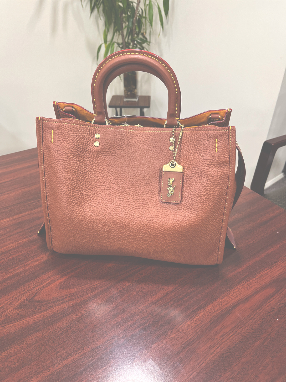 Coach Rogue 30 Regenerative Pebbled Leather 1941 Saddle | eBay