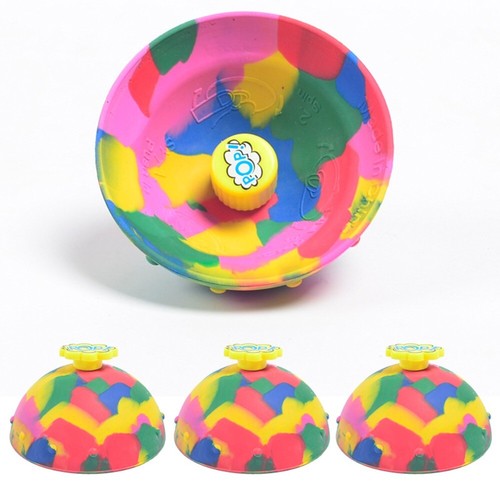 Half Ball Bouncing Ball Spinning Fidget Toys Anti Stress Bounce Bowl ...