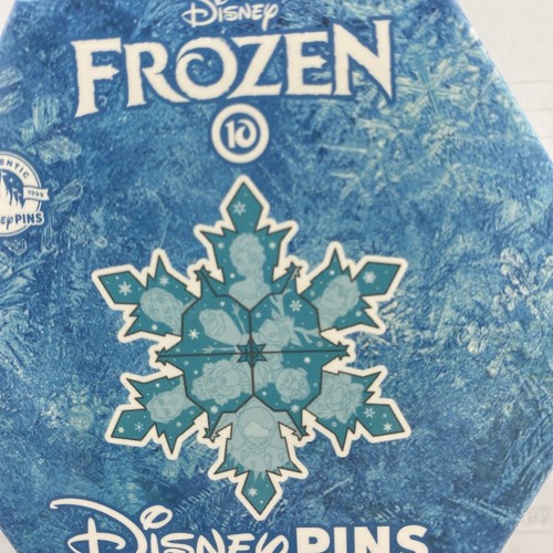 Disney Pin Frozen Snowflake 10th Anniverary SEALED Mystery Box 2 Pins ...