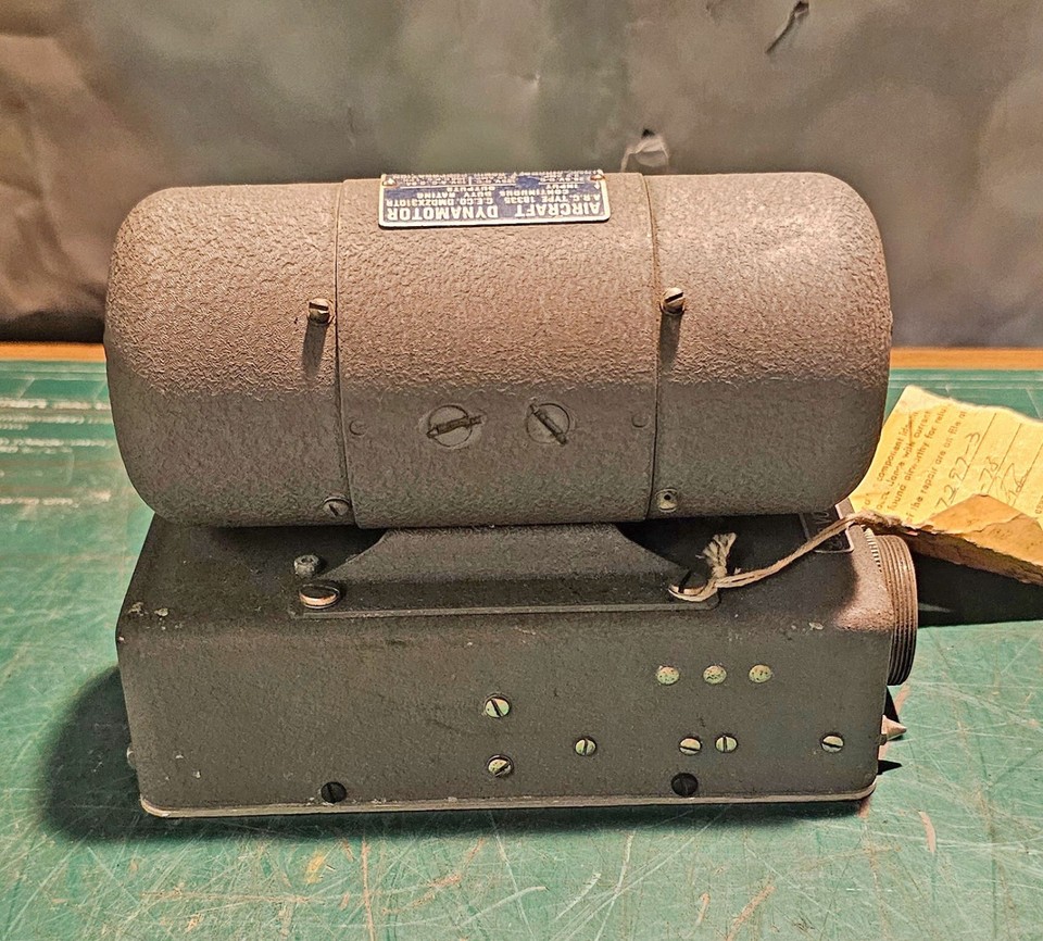 Vintage ARC (Aircraft Radio Corp) Power Unit P-14 + Dynamotor Type ...