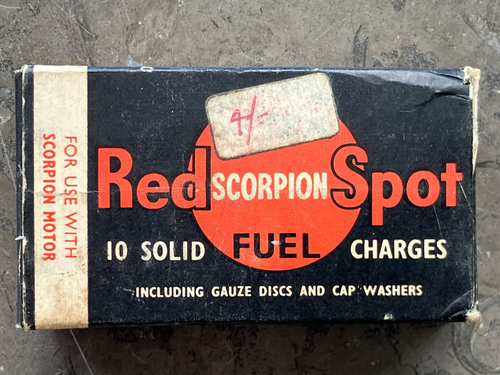JETEX Scorpion Red Spot fuel pack (motor model rocket) NIB | eBay UK