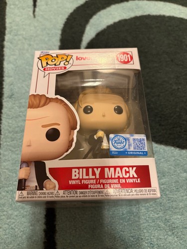 Funko Pop Movies Love Actually Billy Mack Funko Exclusive 1901 New In ...