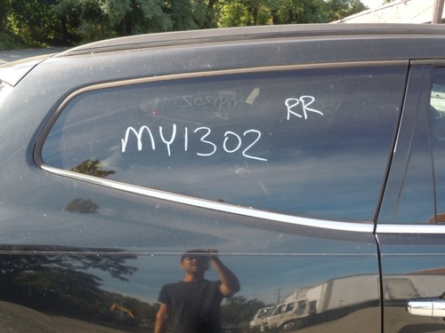2009-2017 Chevrolet Traverse Rear Quarter Window Glass Passenger Right ...